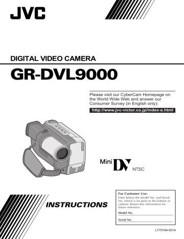 JVC Furnace GR-DVL9000 User manual | Manualzz