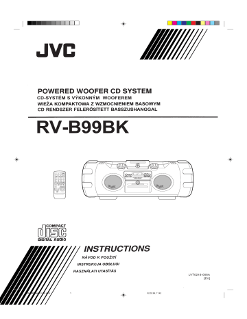 JVC MP3 Player RV-B99BK User manual | Manualzz