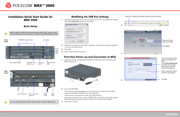 Polycom Server DOC2553A Quick Start Guide | Manualzz