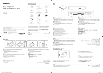 Samsung SBB-SSN Quick Setup Guide | Manualzz