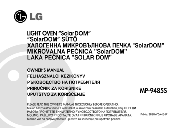 LG MP-9485S Owner's Manual | Manualzz