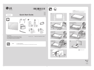 LG 50UM7700PTA Quick setup guide | Manualzz