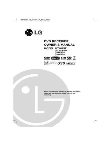 LG HT462SZ Manual de Usuario | Manualzz
