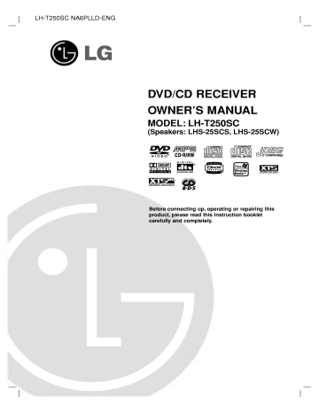 LG LH-T250SC Owner's Manual | Manualzz