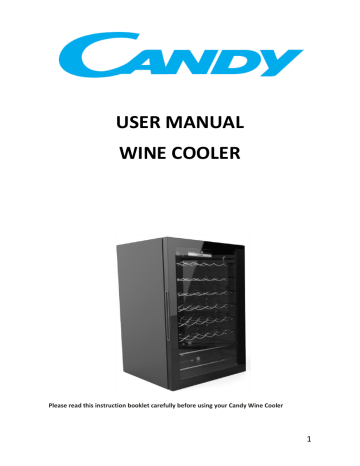 Candy CWC 154 EM User Manual | Manualzz