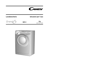 Candy GO4 1262D/L-01 Manuale utente | Manualzz