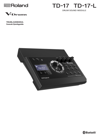 Roland TD-17 Drum Sound Module Guide | Manualzz