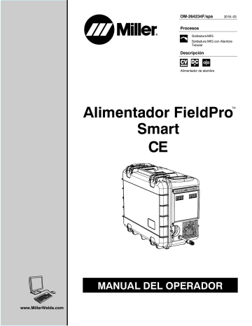 Miller FIELDPRO SMART FEEDER CE Manual de usuario | Manualzz