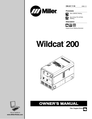 Miller WILDCAT 200 Owner’s Manual | Manualzz