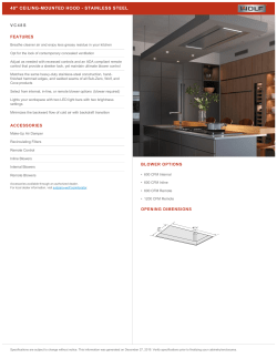 Sub-Zero VC48S - Guia de referencia, Guía de instalación, Guía del ...