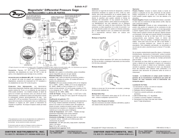 Dwyer Series 2000 Instruction Manual | Manualzz