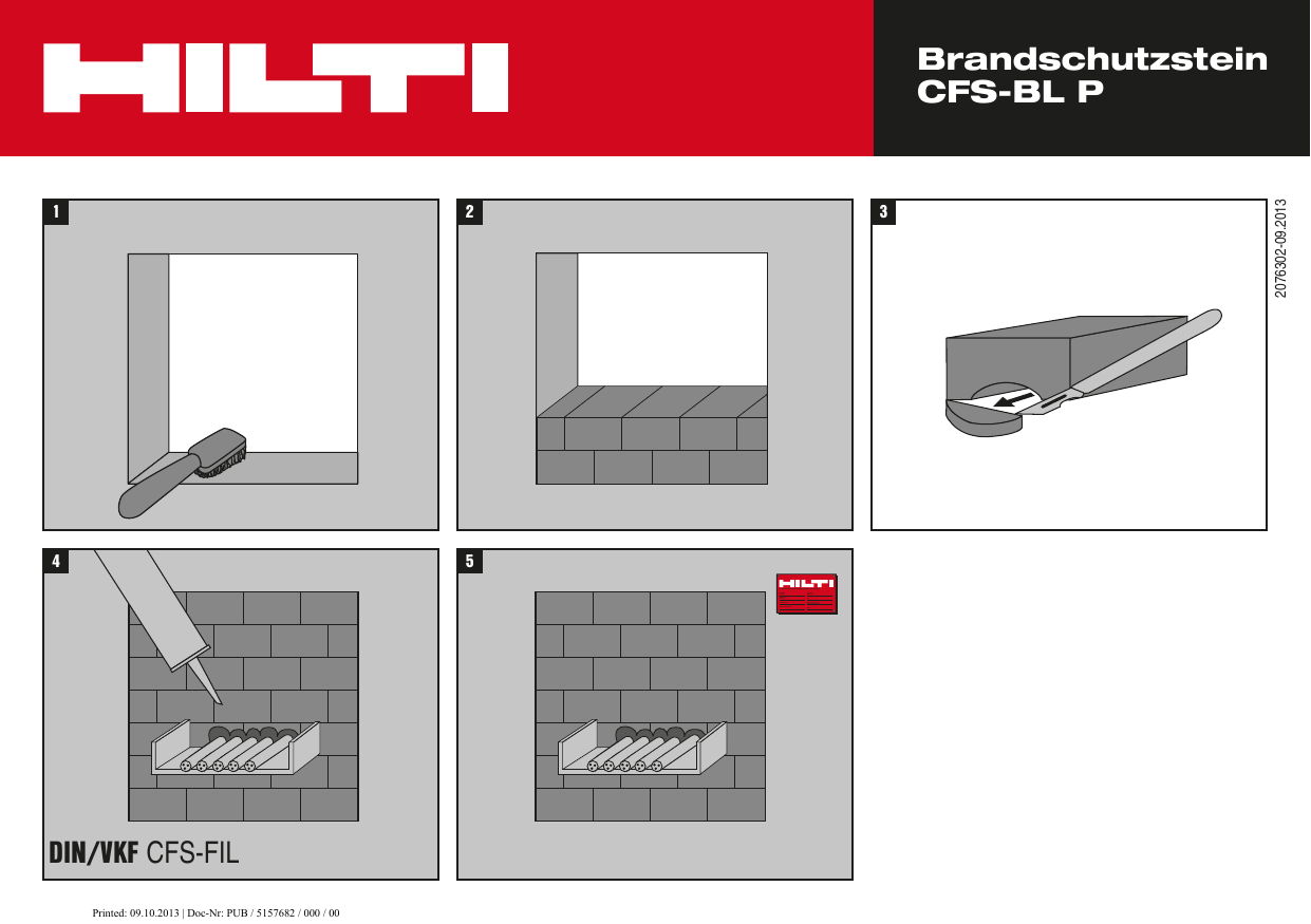 Hilti CFS-BL P DIN User guide | Manualzz
