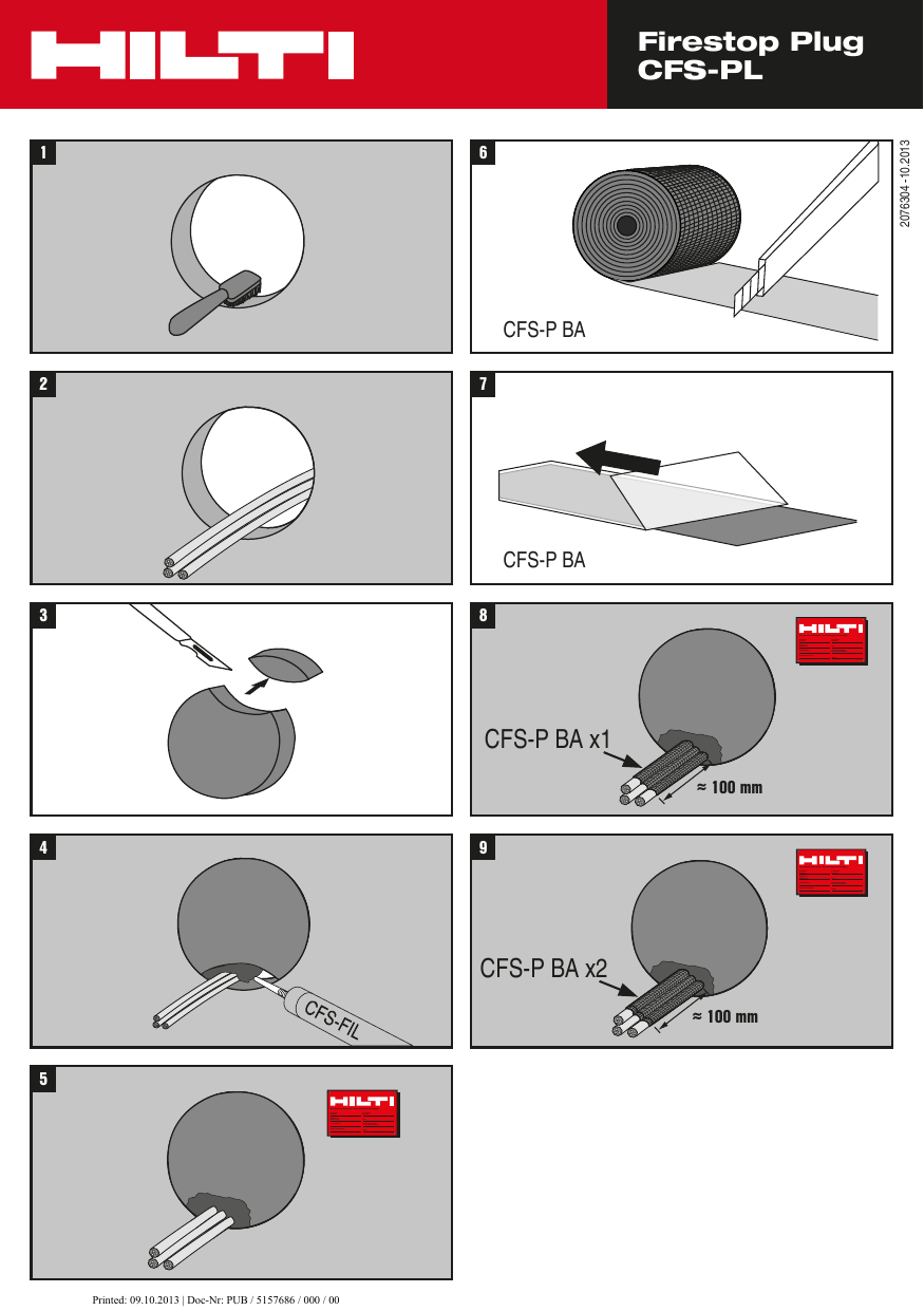 Hilti CFS-PL ETA User guide | Manualzz