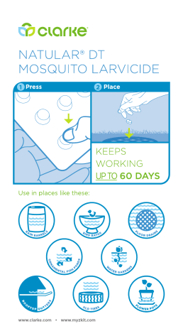 Clarke Natular DT Residential Blister Pack Guide | Manualzz