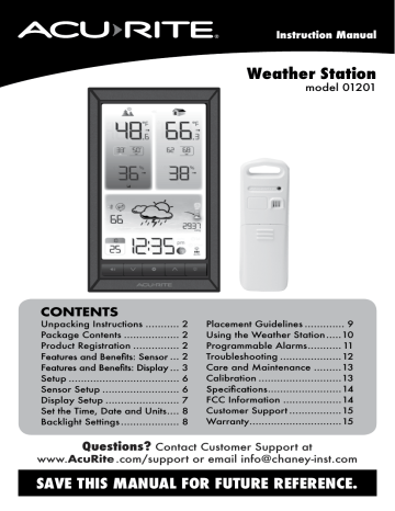 Acurite Weather Station User Manual | Manualzz