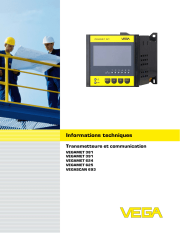Vega VEGAMET 381 Controller and display instrument for level sensors ...