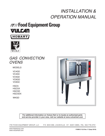 Vulcan VC44GD Operation Manual | Manualzz