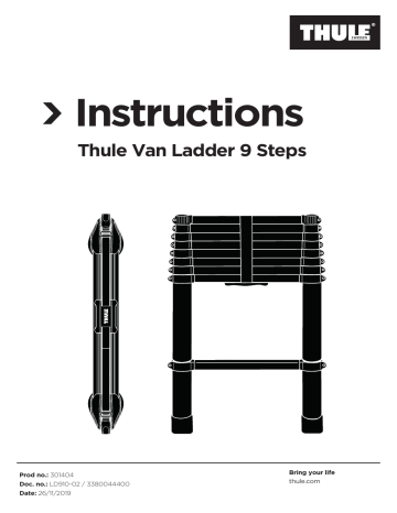 Thule Van Ladder 9 Steps Anleitung | Manualzz