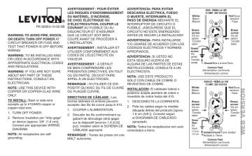Leviton 4700 Receptacle Instruction Sheet | Manualzz