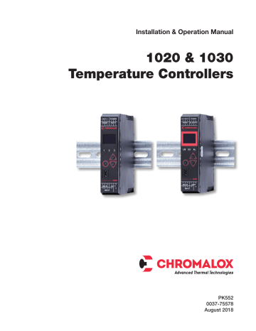 Chromalox 1030 Safety Limit Controller Hardware Manual | Manualzz