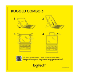 Logitech Rugged Combo 3 Setup Guide | Manualzz