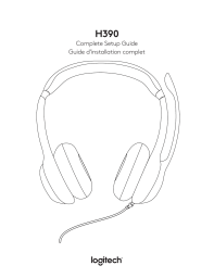 Logitech H390 - User Guide, Setup Guide