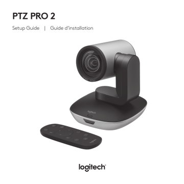 Logitech PTZ Pro 2 Setup Guide | Manualzz