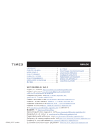Timex MARATHON - Quick start Guide, Manual, User Guide
