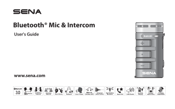 Sena BLUETOOTH® MIC & INTERCOM User Guide | Manualzz