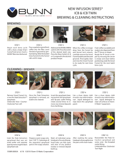 Bunn ICB-DV - El manual del propietario, Guía de instalación, Guía del ...