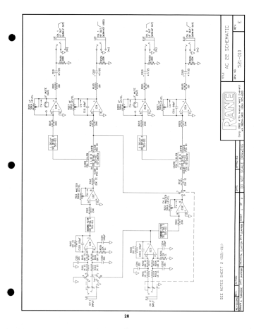 Rane AC 22 Schematic | Manualzz