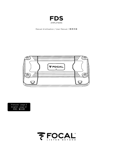 Focal FDS 2.350 User manual | Manualzz