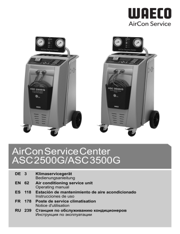 Waeco AirCon Service Center ASC 2500G ASC 3500G Air conditioning ...