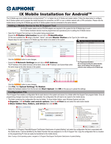 Aiphone IX Mobile – Android Install Manual | Manualzz
