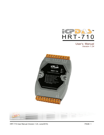 ICP HRT-710 Manual | Manualzz