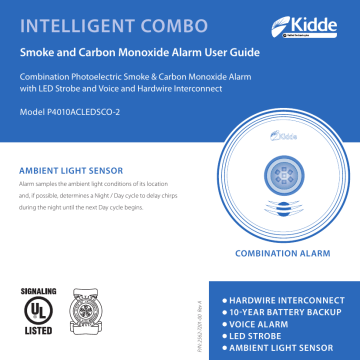 Kidde 3-in-1 User Guide | Manualzz