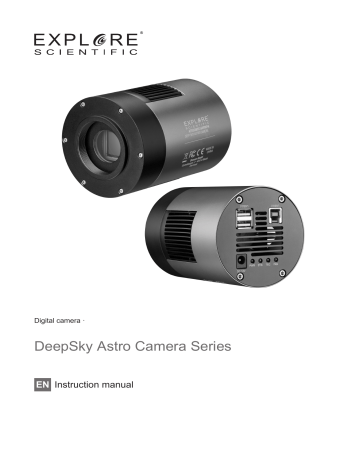 Explore Scientific Deep Sky Astro Camera 7.1MP Owner Manual | Manualzz