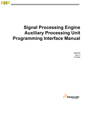 NXP MPC8540 Integrated Host Processor Reference Manual | Manualzz