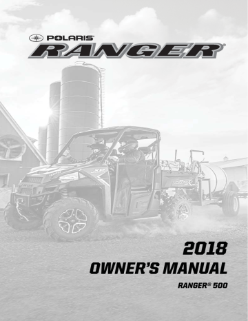 Polaris RANGER 500 Owner Manual | Manualzz