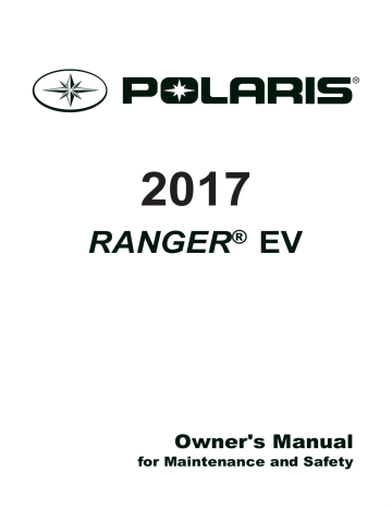 Polaris RANGER EV INTL Owner's Manual | Manualzz
