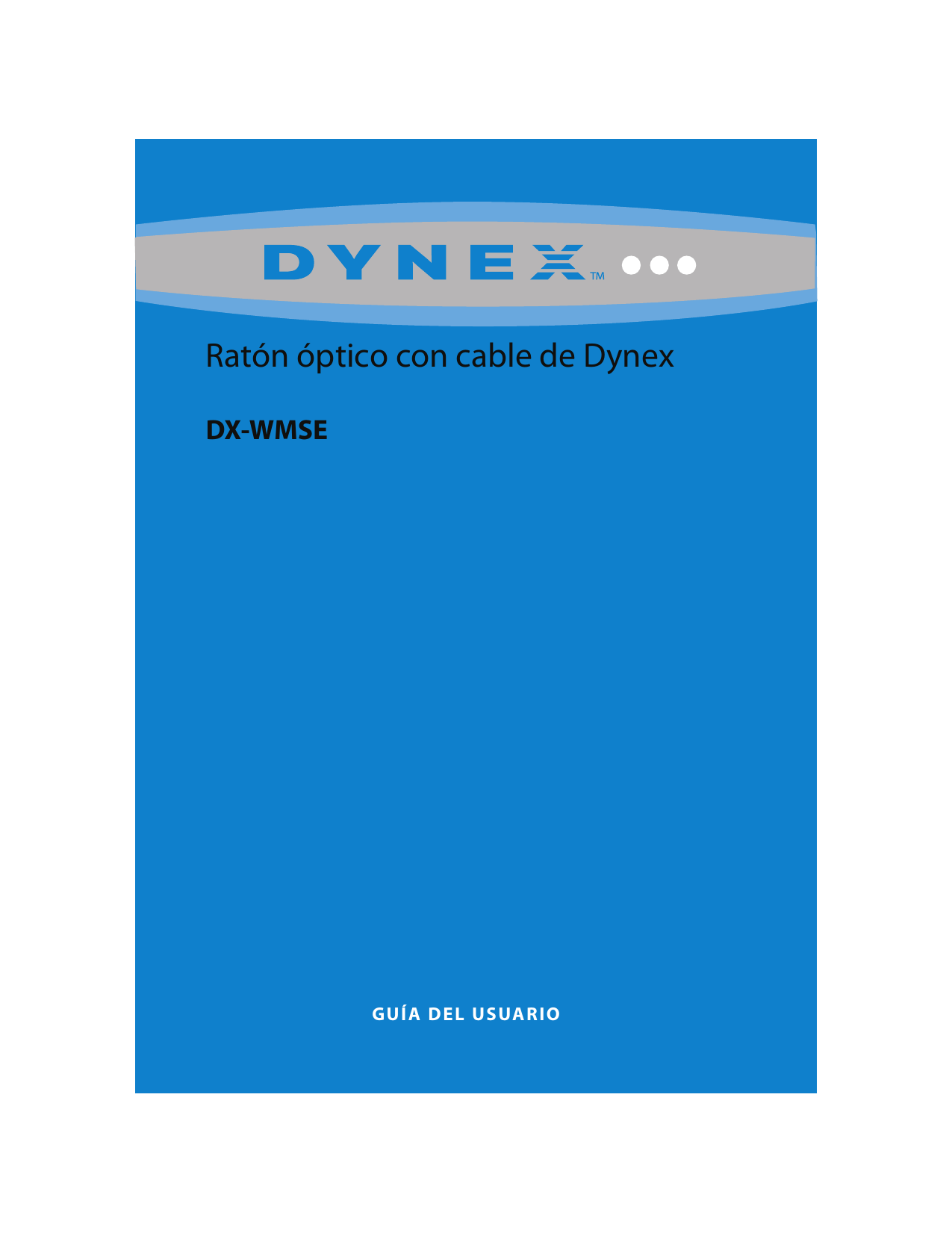 Dynex DX-WMSE Optical Mouse Manual de usuario | Manualzz