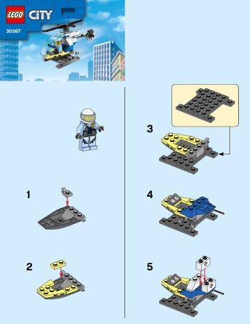 LEGO 30367 Police Helicopter Building Instruction | Manualzz
