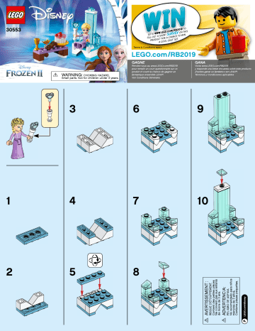 Lego 30553 Elsa's Winter Throne Building instructions | Manualzz