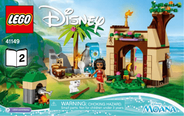 Lego 41149 Moana's Island Adventure Building instructions | Manualzz