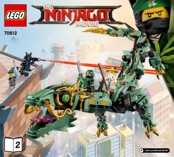 Lego 70612 Green Ninja Mech Dragon Building instructions | Manualzz