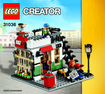 Lego 31036 Toy & Grocery Shop installation Guide | Manualzz