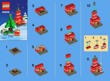 Lego 40009 Holiday Set installation Guide | Manualzz