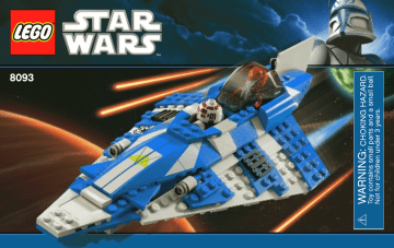Lego 8093 Plo Koon's Jedi Starfighter Building instructions | Manualzz