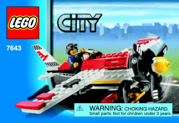 Lego 7643 Air Show Plane installation Guide | Manualzz