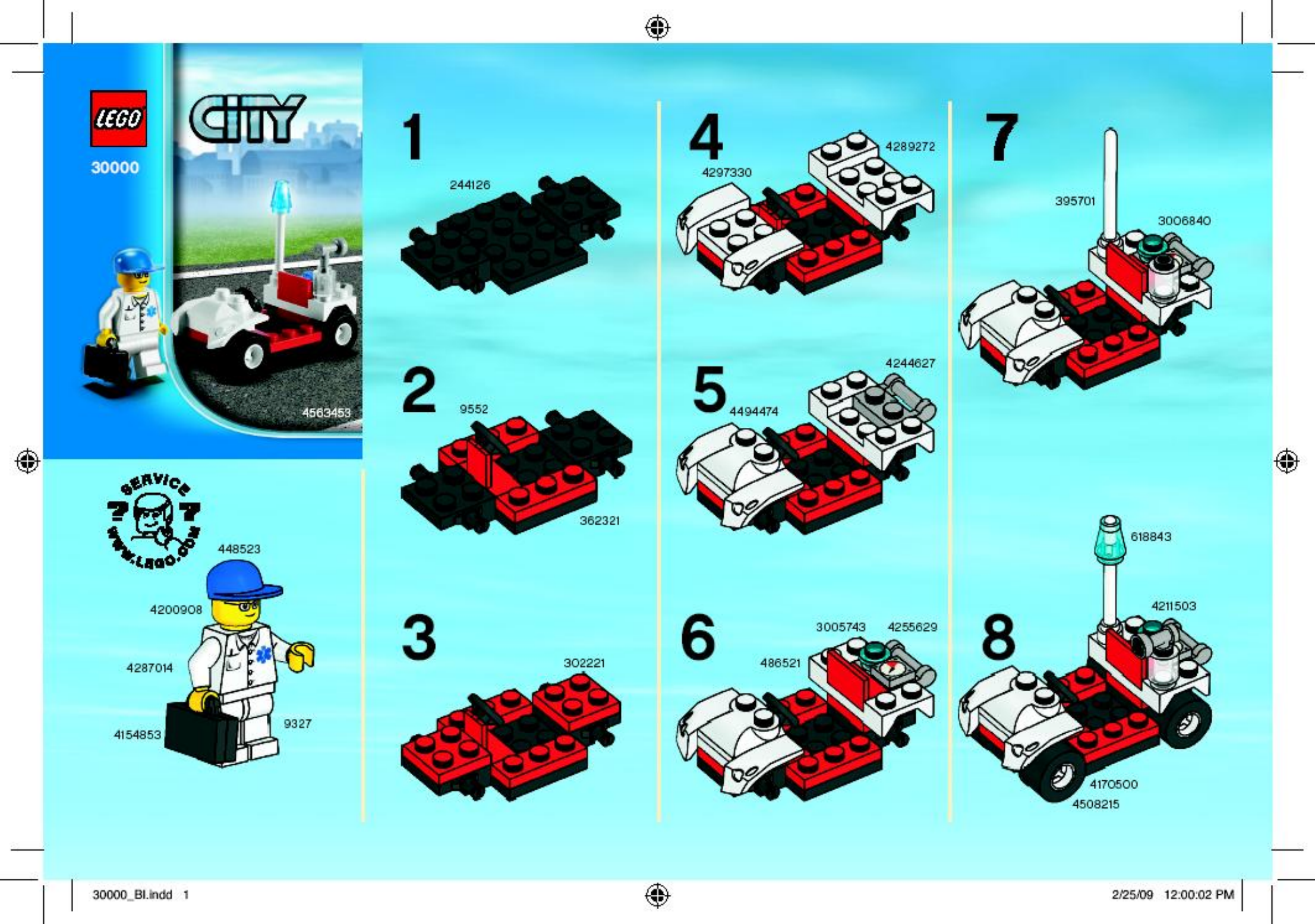 Lego 30000 Installation guide | Manualzz